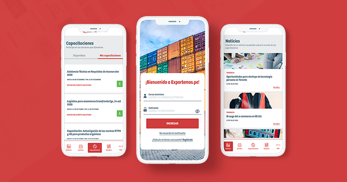 Casos de éxito - Promperu App | Glajumedia